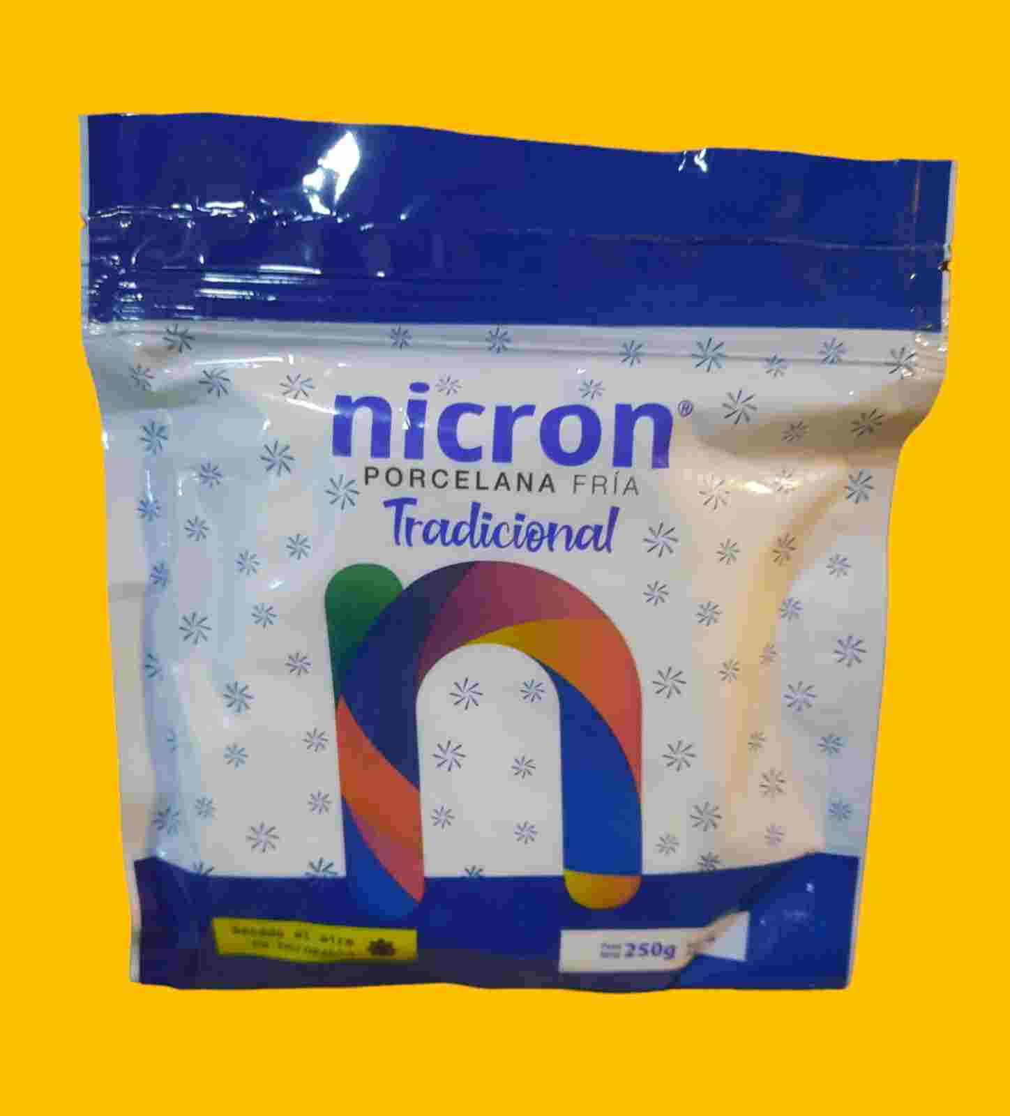 PORCELANA FRIA x 250 GRS NICRON TRADICIONAL – lasmilnovedades.com