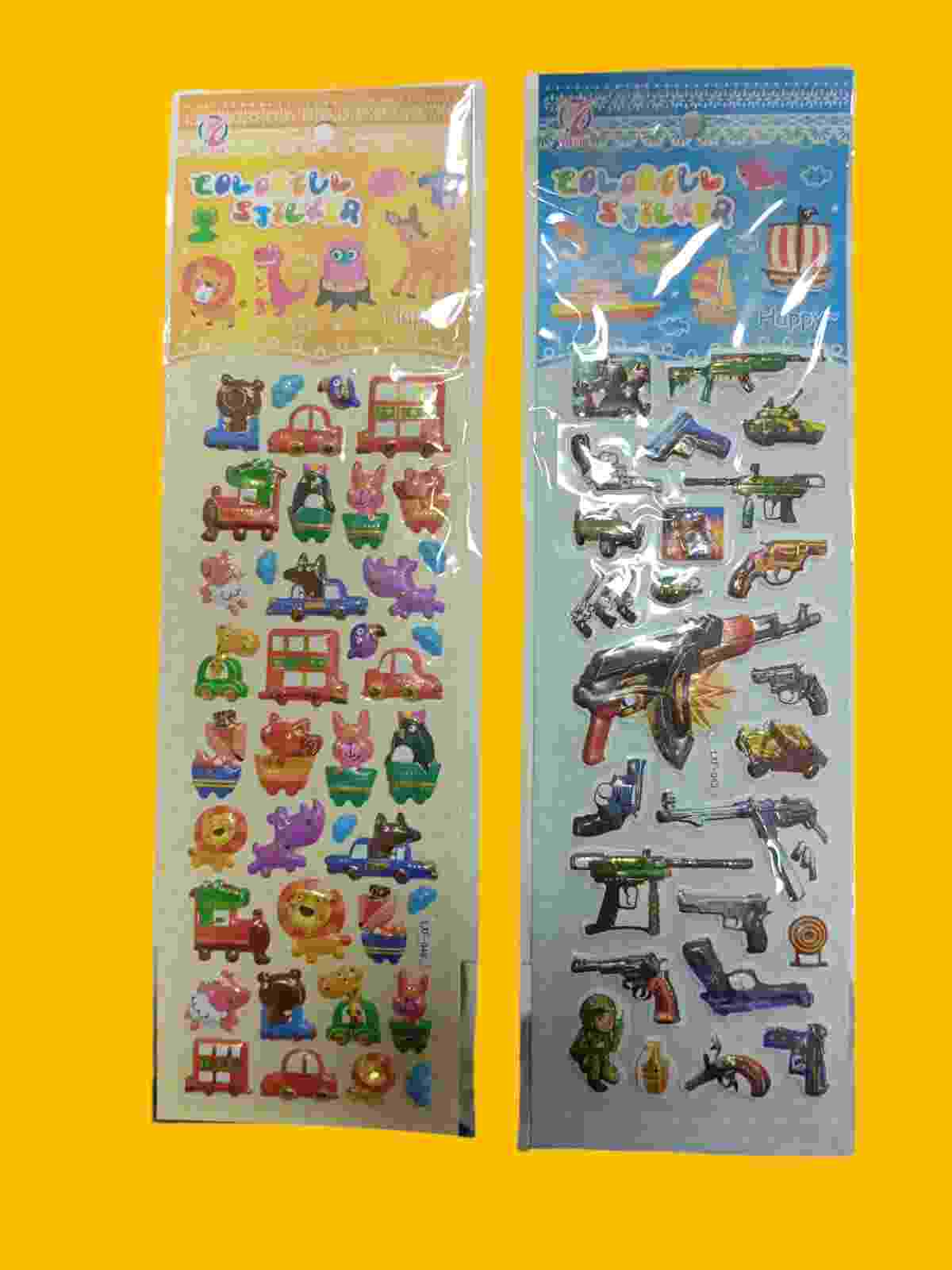 blister STICKER INFANTIL variedad de diseños – lasmilnovedades.com