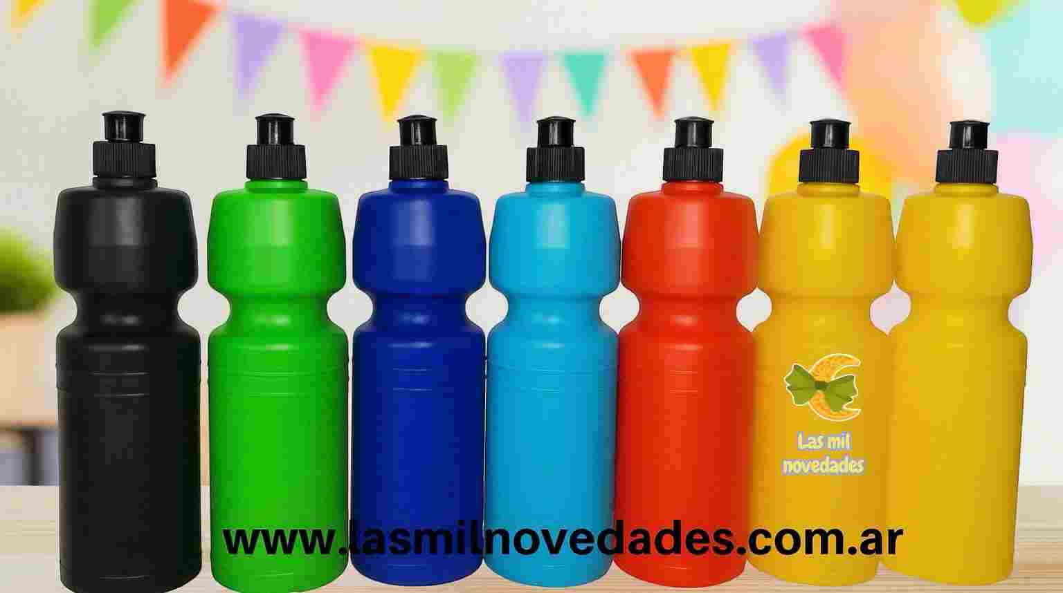 BOTELLA **ECONOMICA PLASTICO** DE 750CC variedad de colores ...
